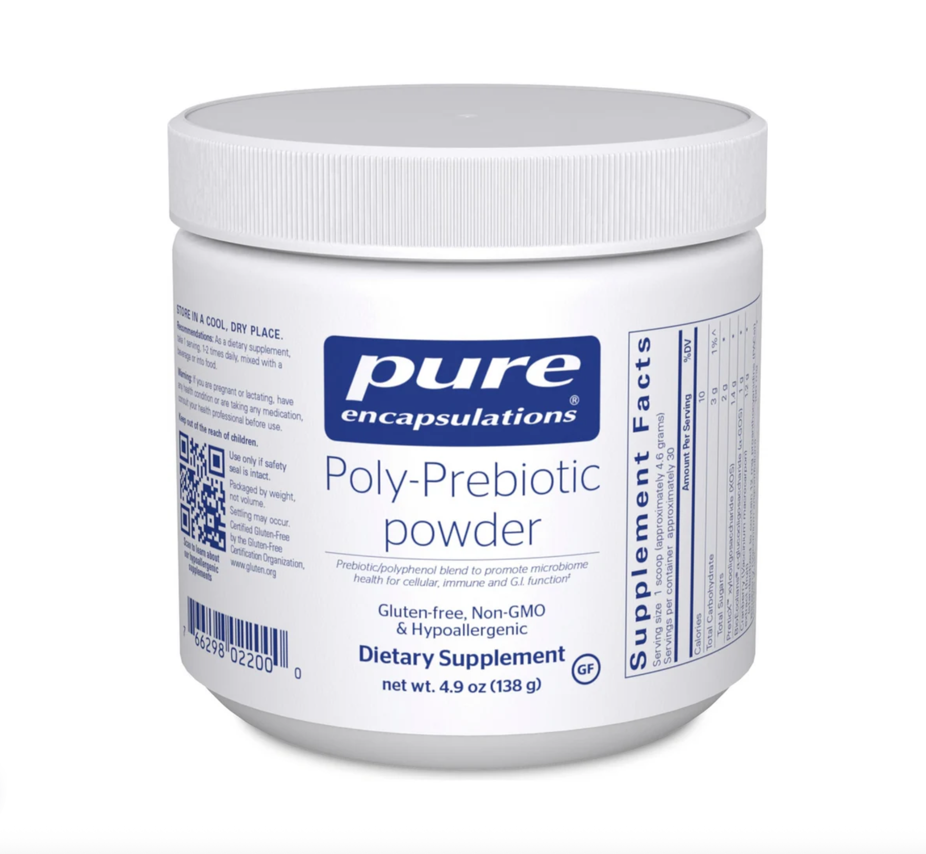 Pure Poly Prebiotic Powder 4.9oz – AnovaHealth